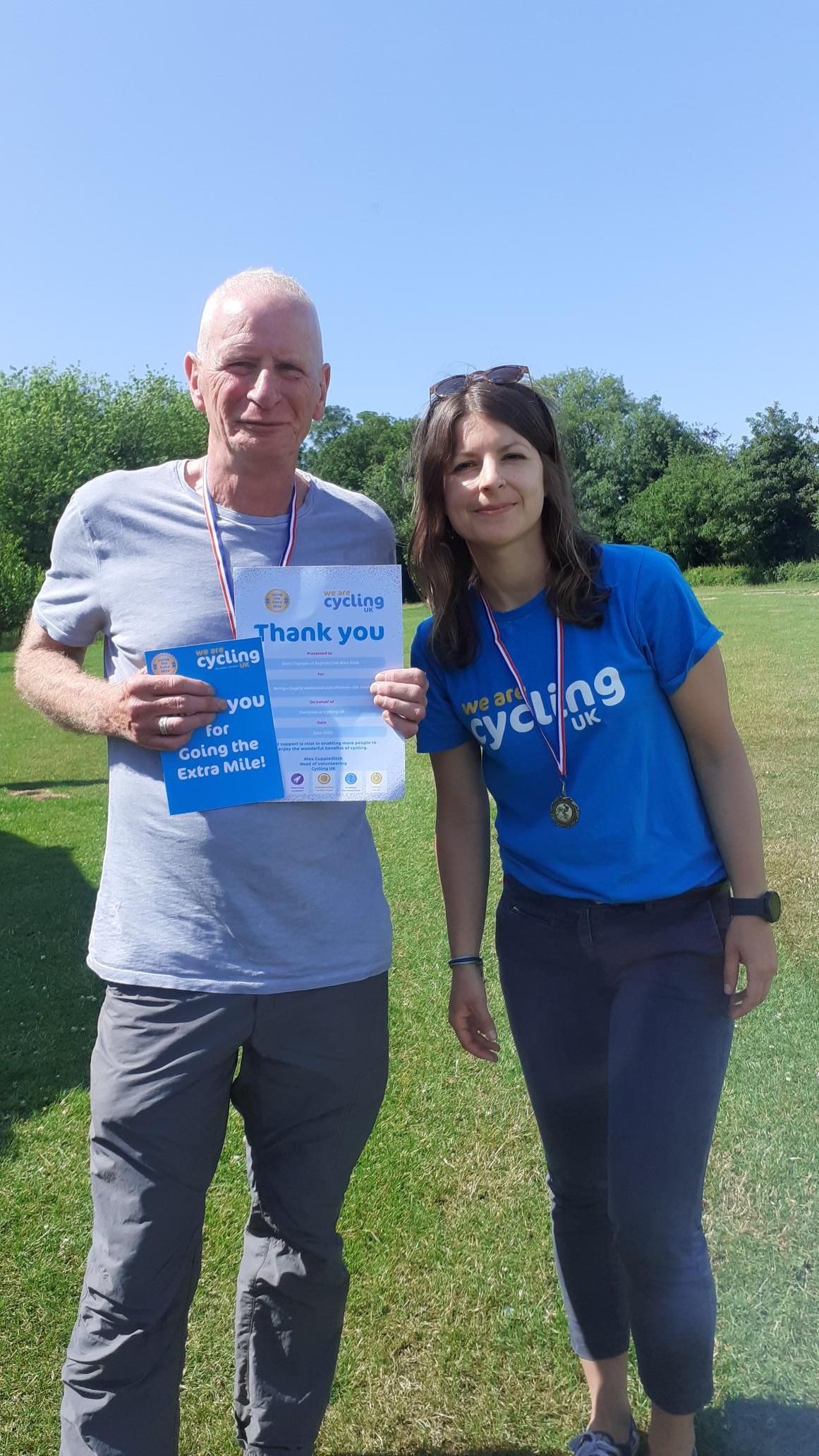 Meet our volunteers: Chris Tupman | Cycling UK